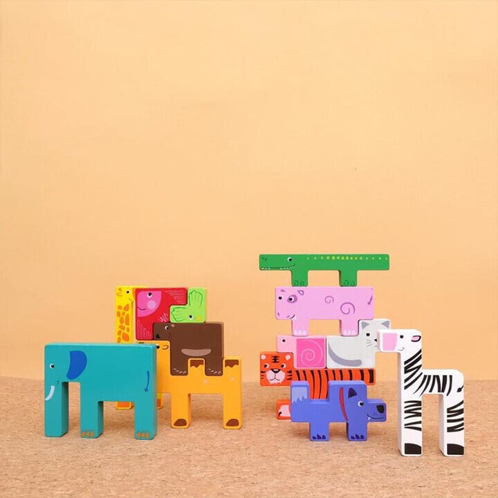 Animal Building Block & Puzzle for Kids