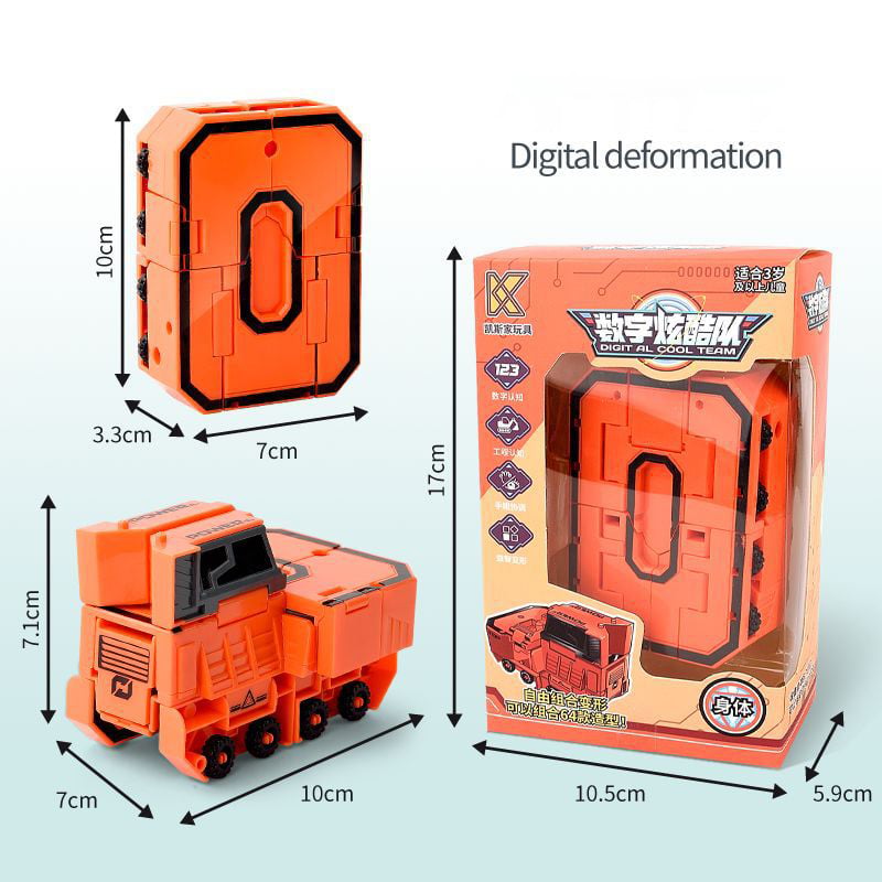🔢🤖Giant Number Transforming Robots – 🚀Where Learning Meets Play! 🌟