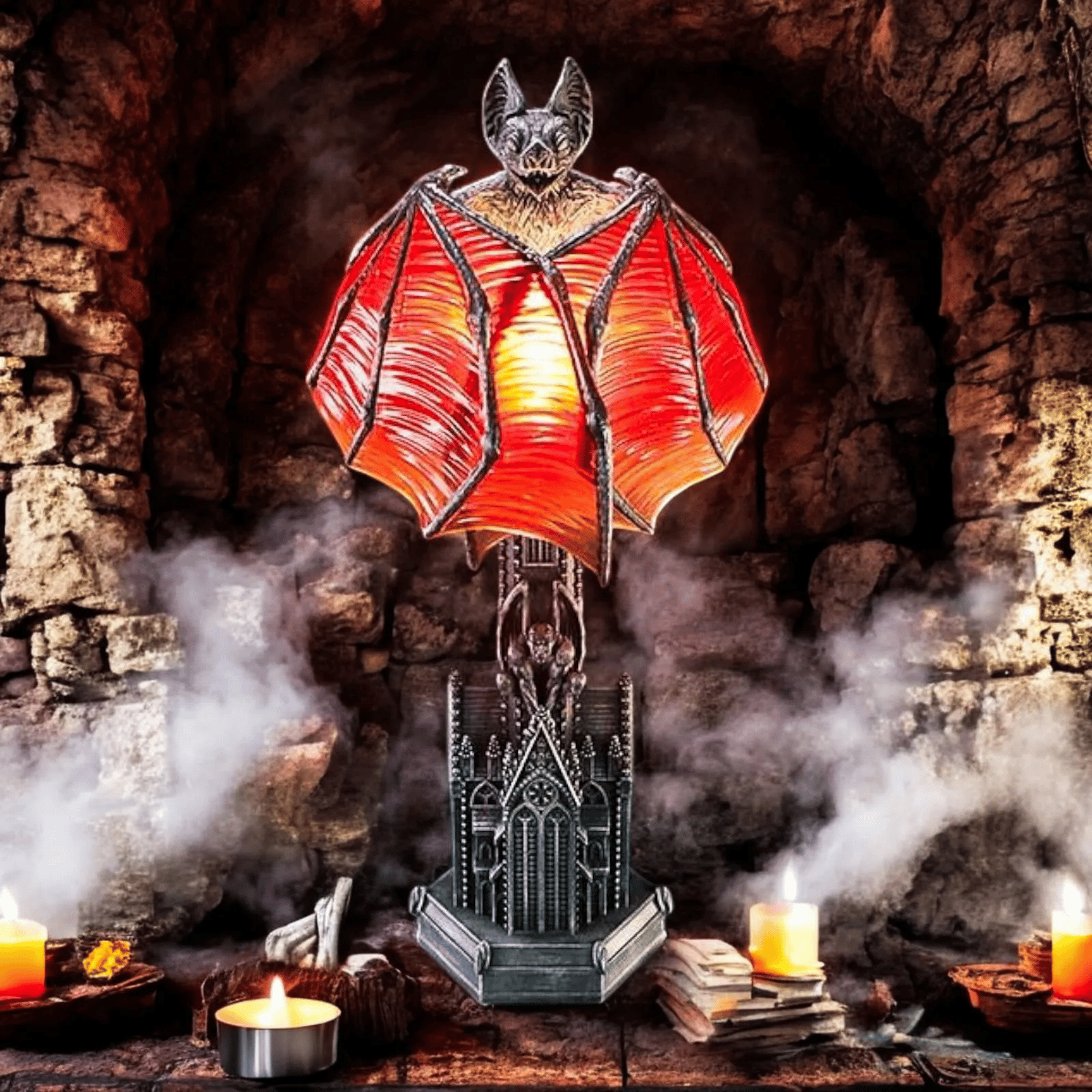 🔥LAST DAY SALE 49% OFF-🦇Gothic Bat Lamp - Stereoclock