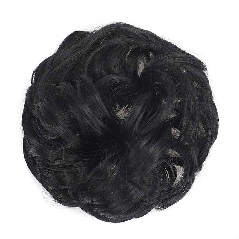 🔥LAST DAY-49% OFF💥Voluminous Synthetic Bun Wig with Adjustable Clip ...