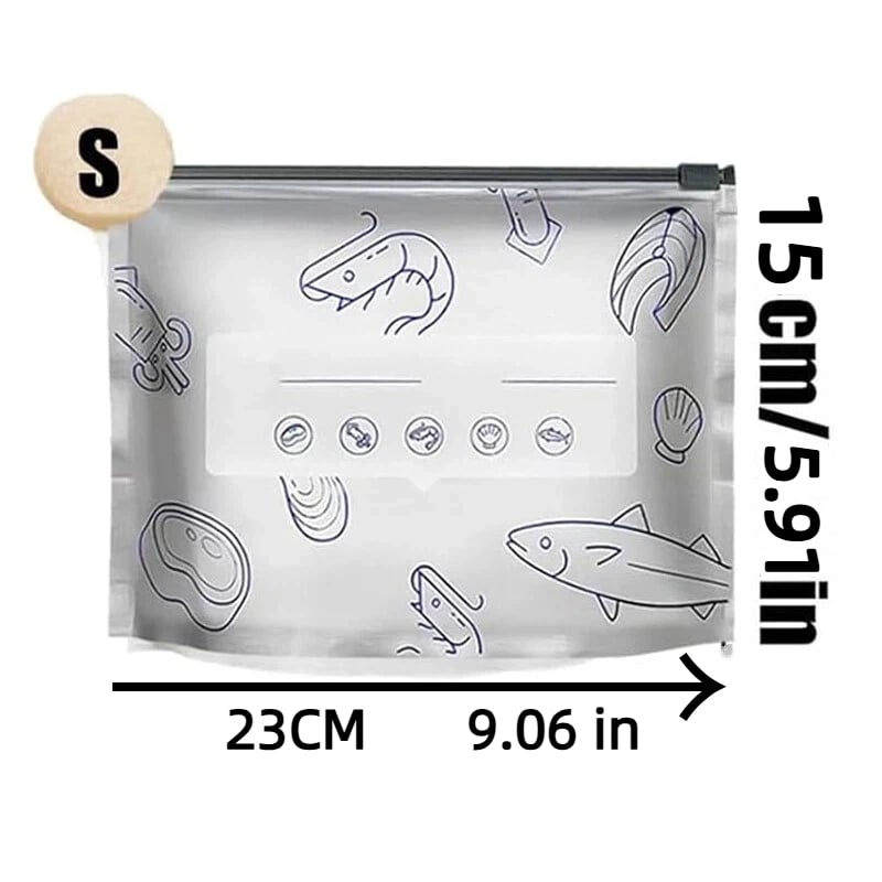 LAST DAY 49% OFF💥Reusable Aluminum Foil Freshness Seal Bags – Your ...